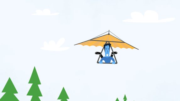 Hang Glider Animation